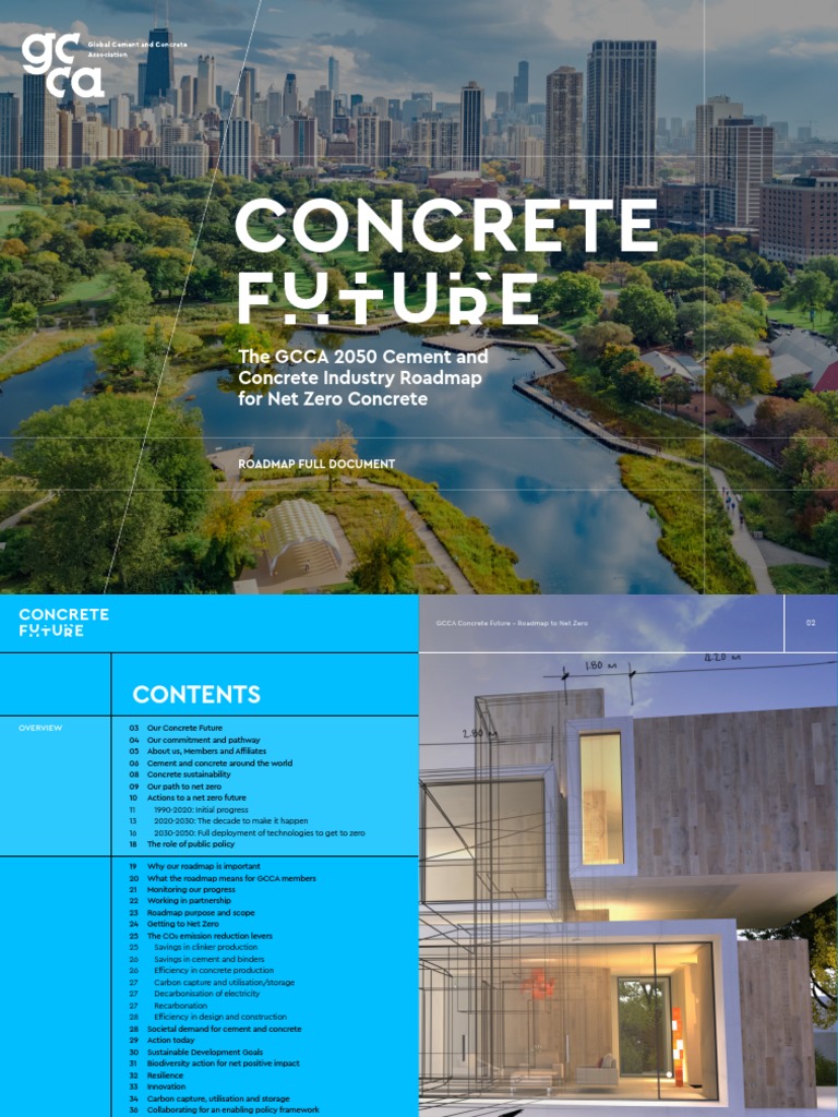 Concrete: The GCCA 2050 Cement and Concrete Industry Roadmap For Net ...
