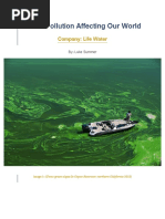 SBA Water Pollution Final | PDF | Water Pollution | Human Impact On The ...