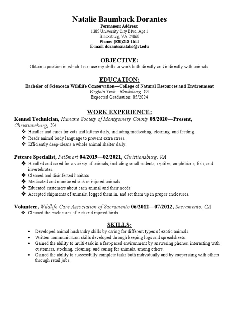 Final Resume | PDF