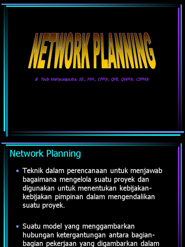 Network Planning | PDF