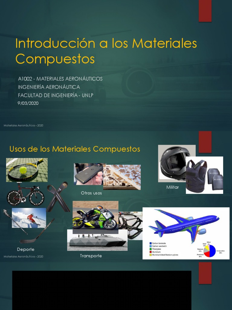 Introducción A Los Materiales Compuestos 2020 | PDF | Material ...
