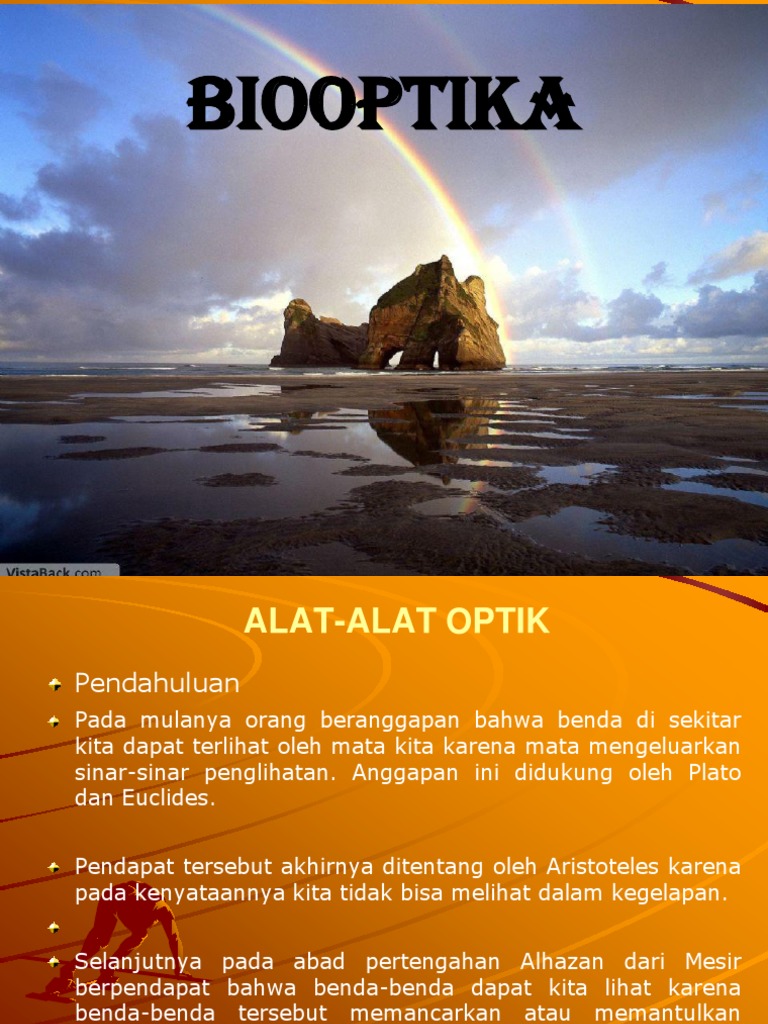 Biooptik | PDF | Seni & Disiplin Bahasa