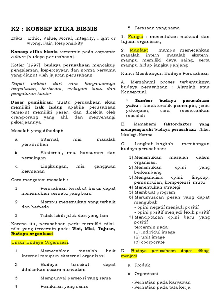 Rantik Etika Bisnis Peternakan k2 | PDF