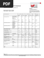 370HR Laminate and Prepreg Data Sheet Isola | PDF | Printed Circuit ...
