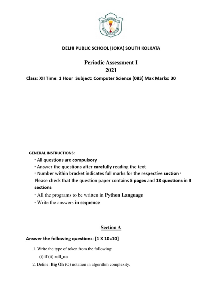 XII Comp SC PT I | Download Free PDF | Subroutine | Python (Programming Language)