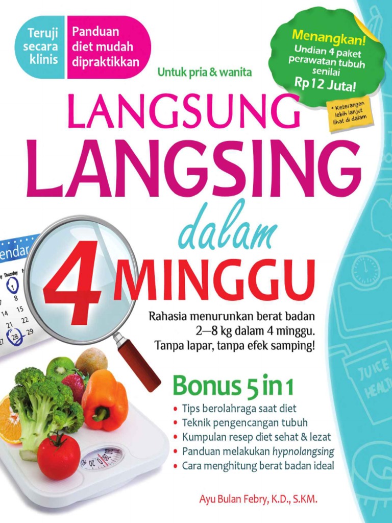 Langsung Langsing Dalam 4 Minggu | PDF