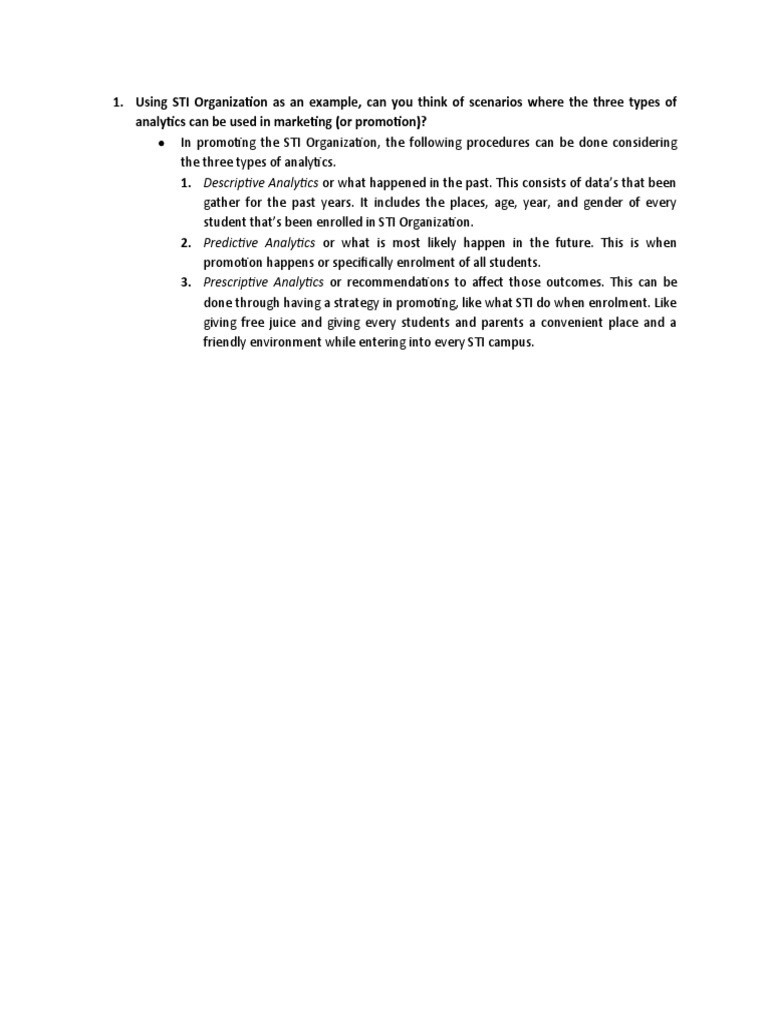 Using STI Organization As An Example | PDF | Career & Growth