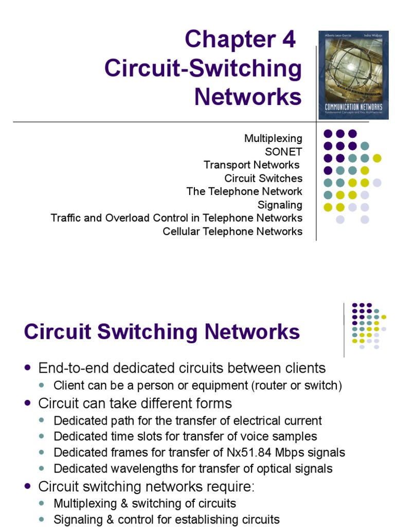 Circuit-Switching Networks | PDF | Computer Network | Multiplexing