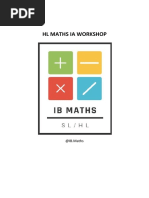 Math IA Outline Guidelines | PDF