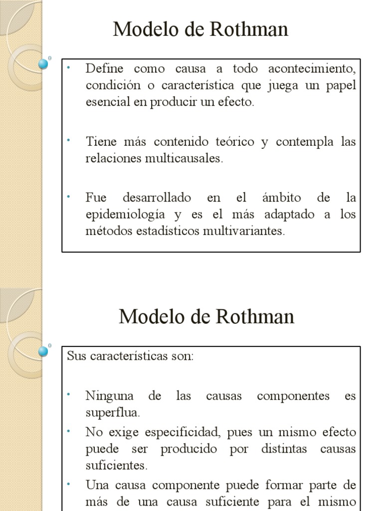 Modelo de Rothman | PDF | Odds Ratio | Science