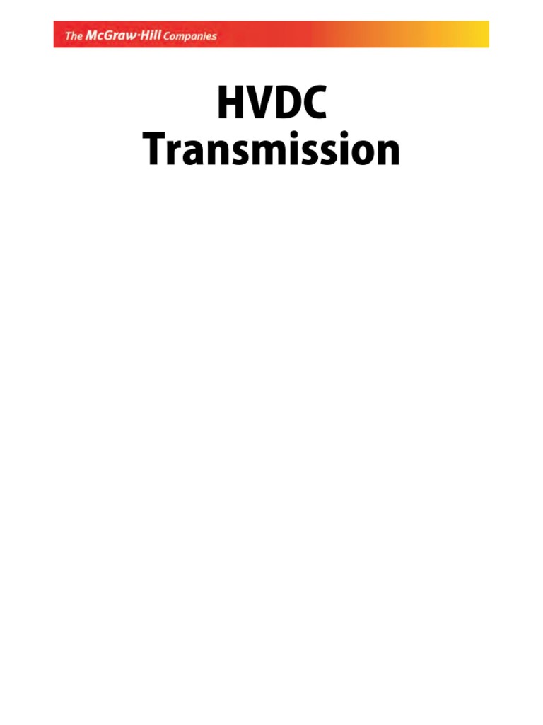 HVDC Ref Book | PDF | High Voltage Direct Current | Electric Power ...