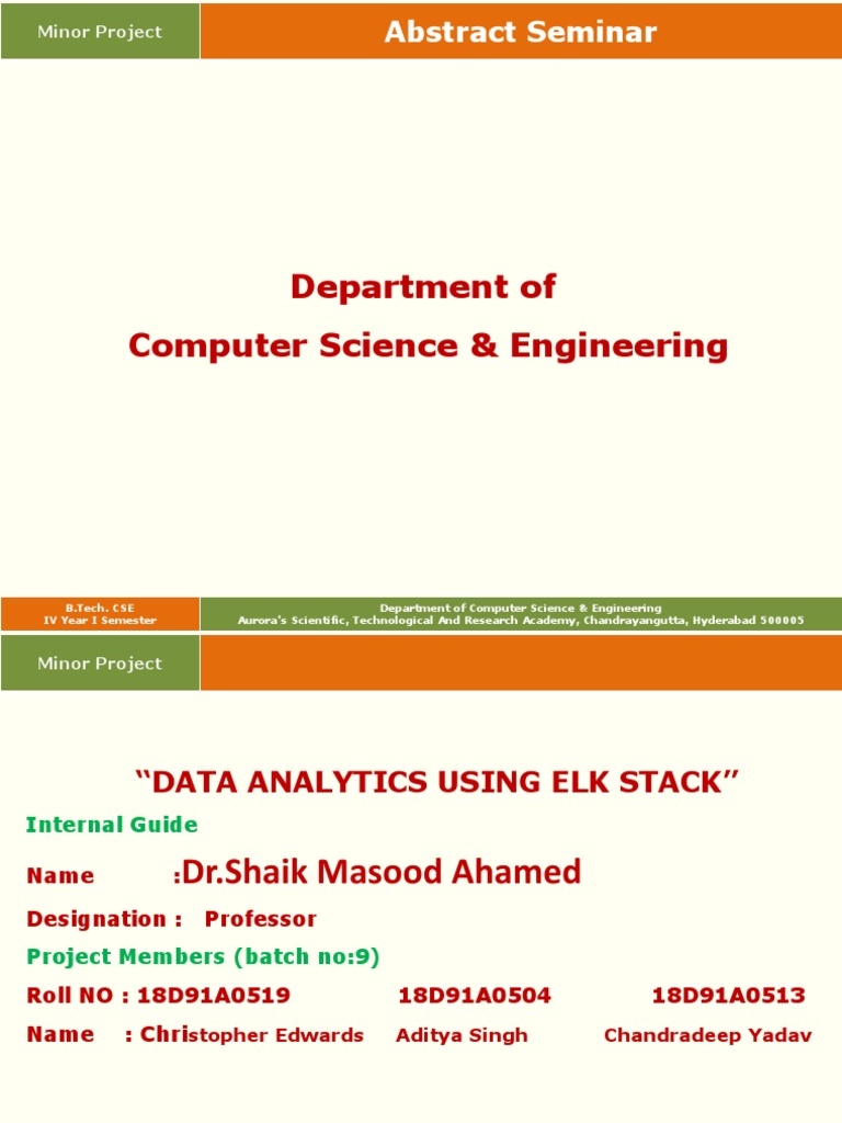 Abstract Seminar REPORT-Template | PDF | Computer Science | Data