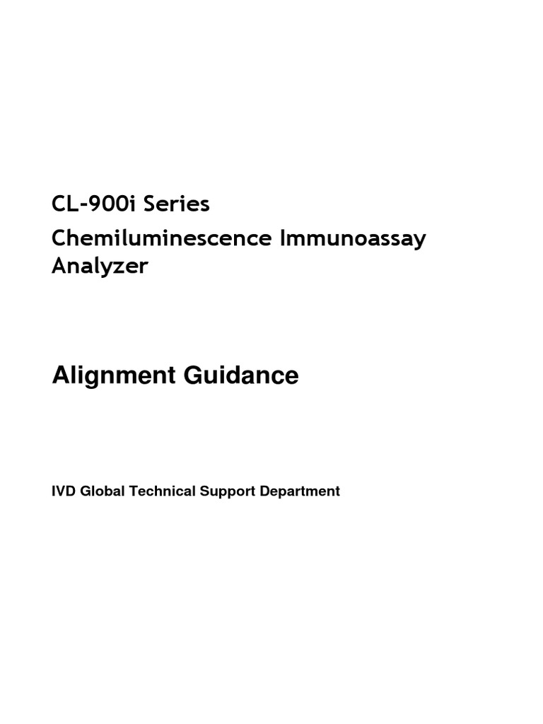 CL-900i Series Alignment Guidance V1.0 EN | PDF | Rotation | Water
