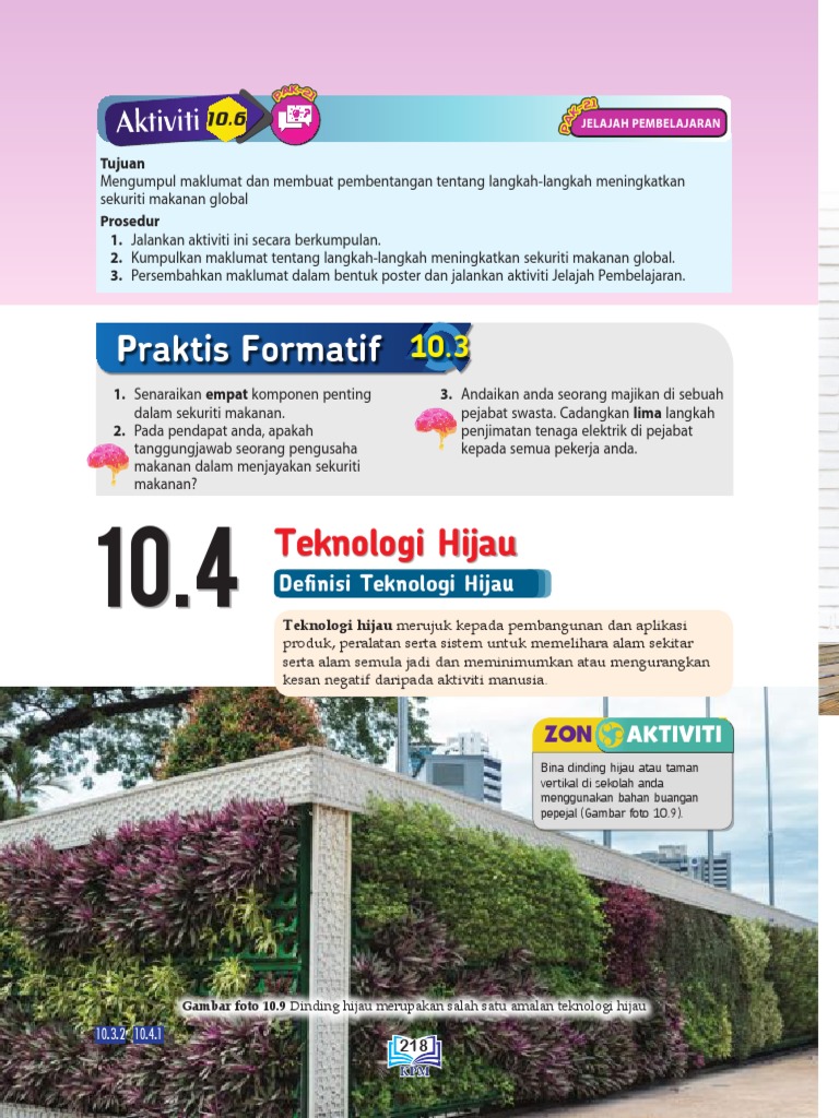 Praktis Formatif: Teknologi Hijau | PDF