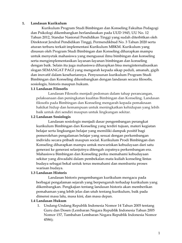 Contoh Dok. Kurikulum AA2 | PDF