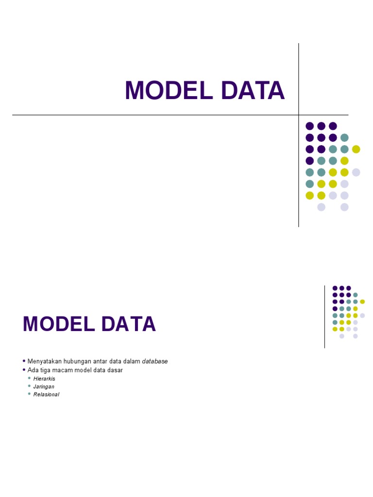 Pertemuan 3 - Model Basis Data | PDF