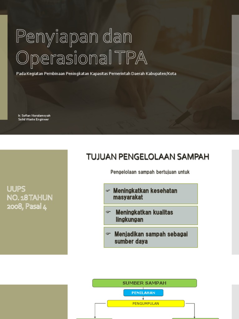 Operasional dan Infrastruktur TPA | PDF