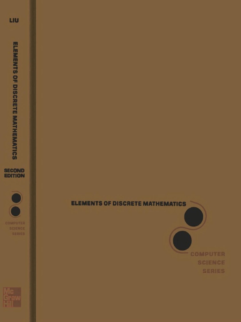 Elements Of Discrete Mathematics Liu C L Pdf
