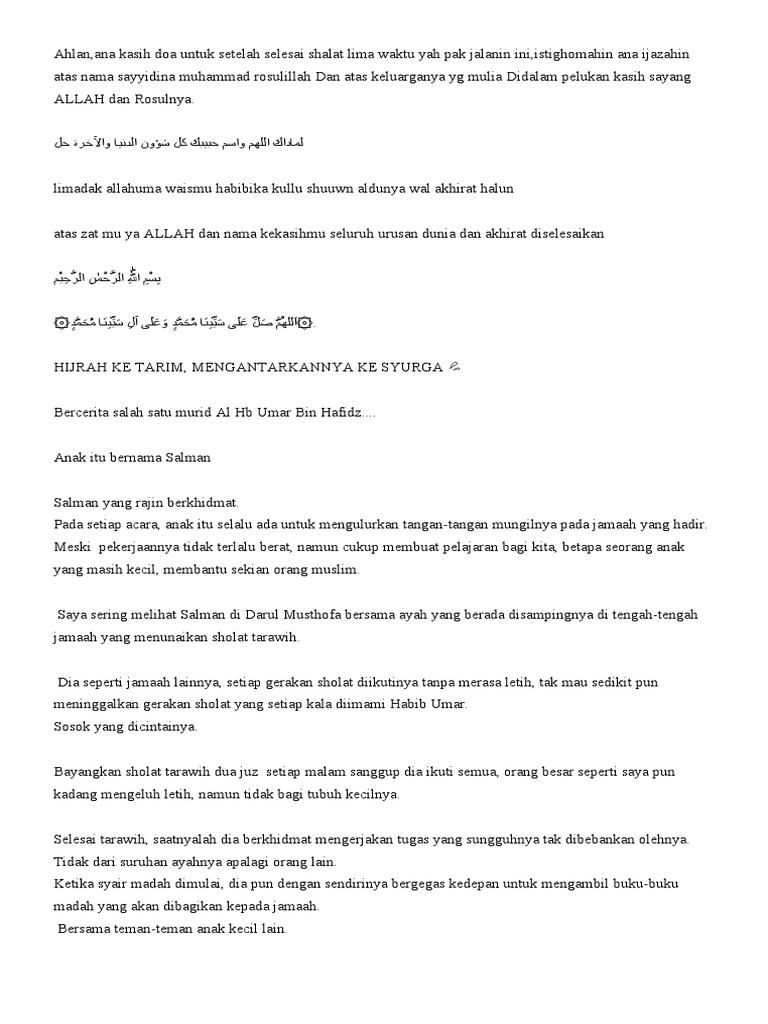 HIJRAH KE TARIM | PDF