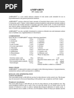 Aminoven Approved | PDF | Intravenous Therapy | Kidney