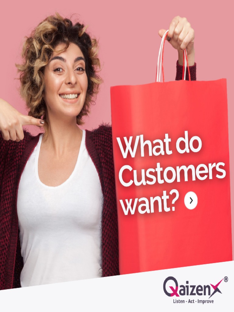 What Do Customers Want? | PDF | Career & Growth | Self-Improvement