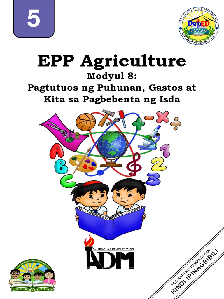 EPP5 - Agriculture - Modyul 8 - Pagtutuos NG Puhunan, Gastos at Kita Sa Pagbebenta NG Isda | PDF
