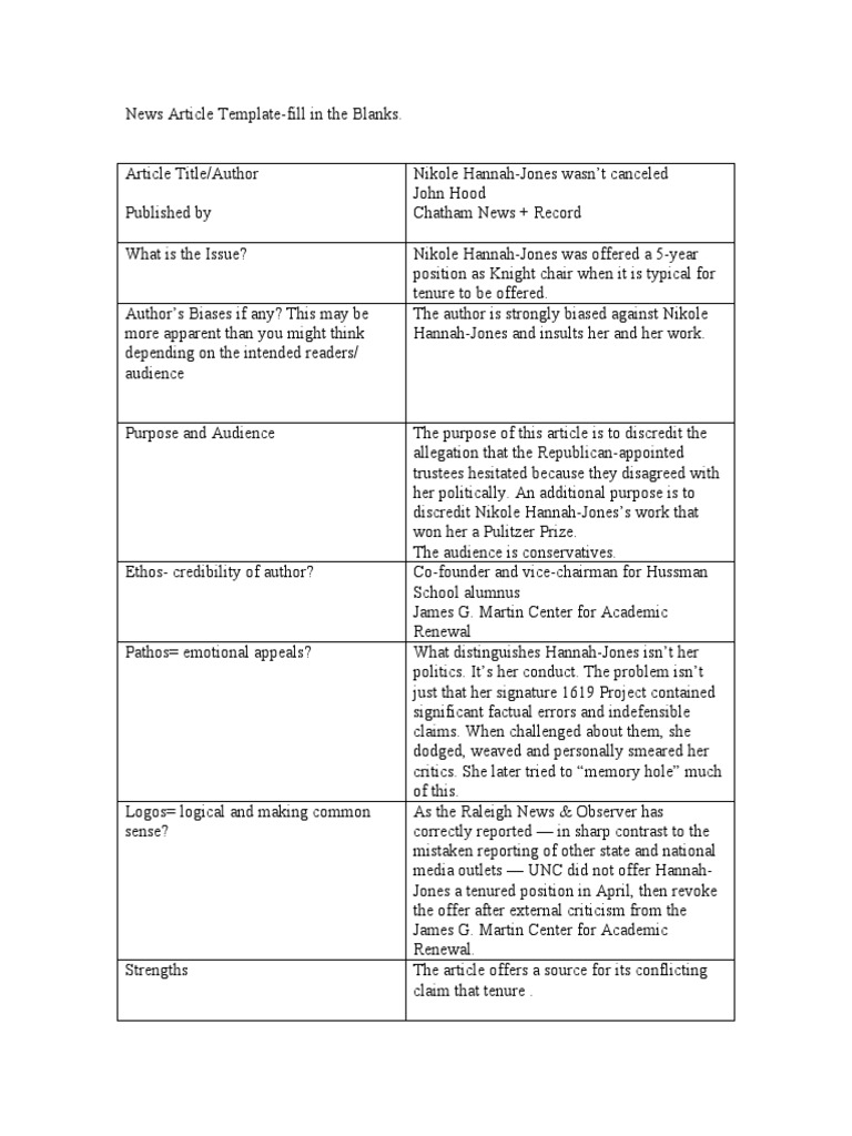 Article Template Chatham | PDF | Communication