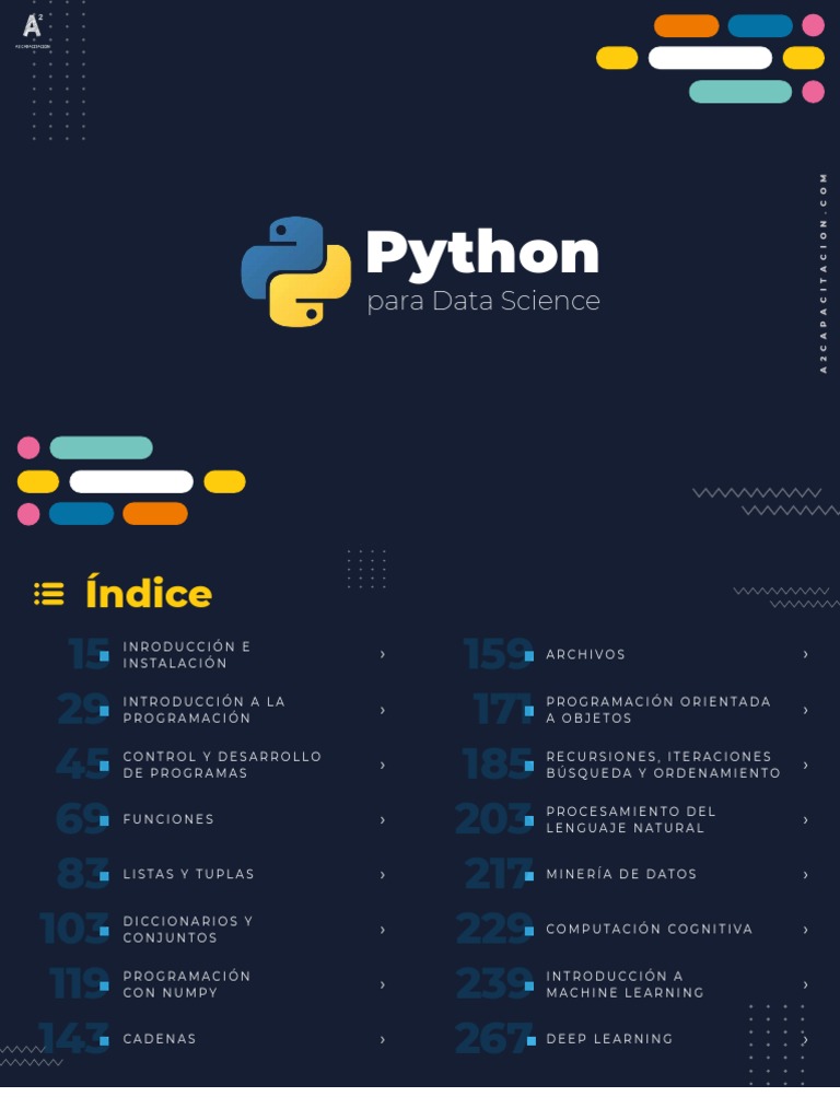 Manual Python Datascience Pdf Python Lenguaje De Programación Lenguaje De Programación