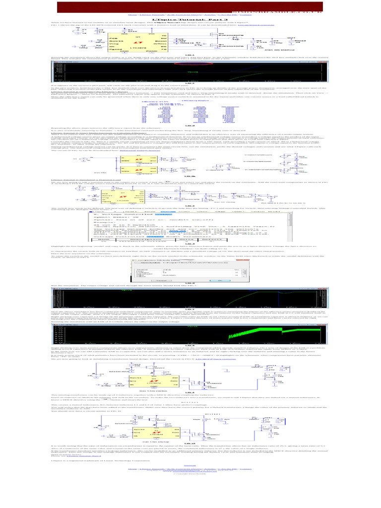 LTspice Tutorial Part 3 | PDF | Inductance | Inductor