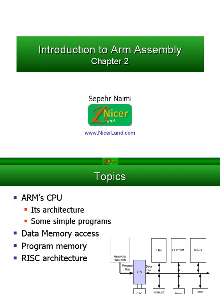 Introduction To Arm Assembly | PDF | Central Processing Unit | Arm Architecture
