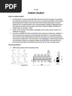 Church Design Guidelines and Planning | PDF | Church (Building) | Pew
