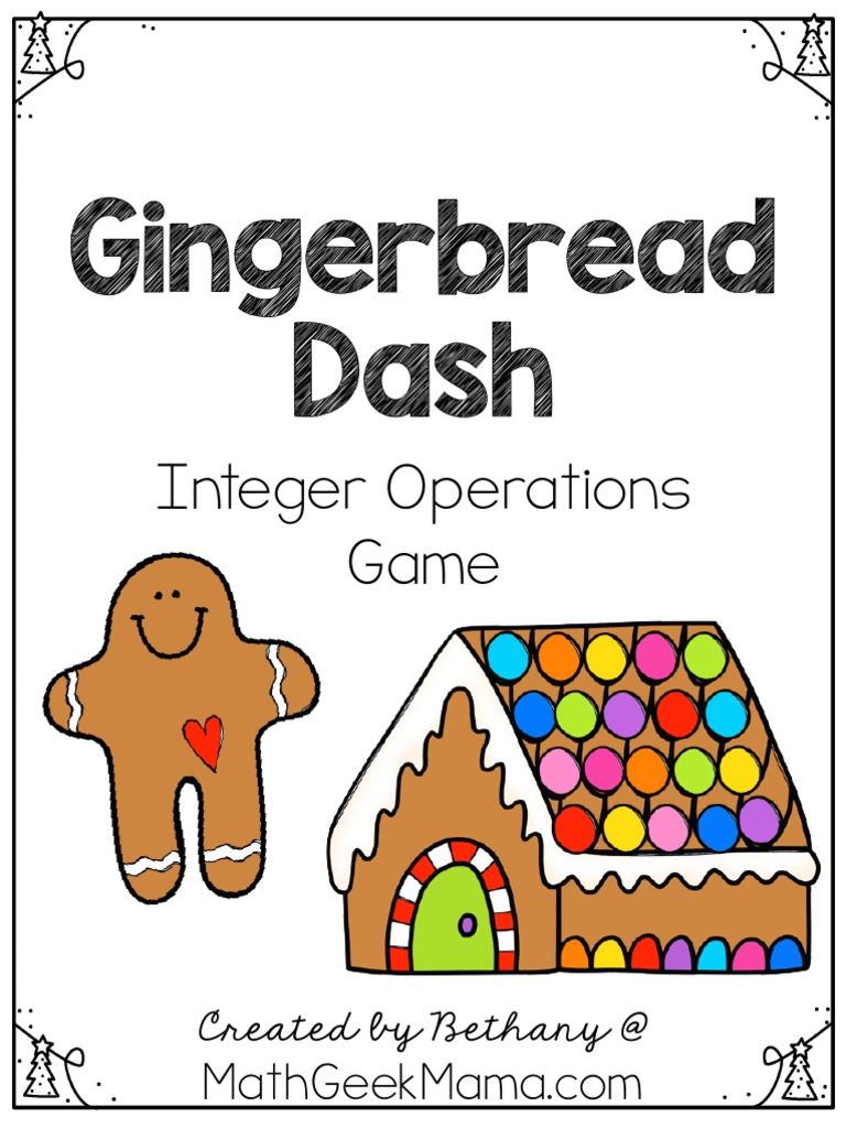 Gingerbread Dash: Integer Operations Game | PDF | Mathematics | Computing Gingerbread Dash: Integer Operations Game | PDF | Mathematics | Computing