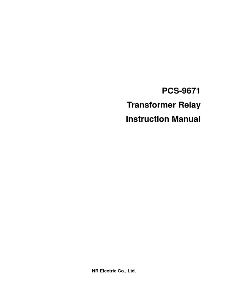 PCS-9671 X Instruction Manual en Overseas General X R1.03 (En DYBH5314 ...