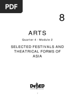 Mapeh 8 Q4 Module | PDF | Performing Arts