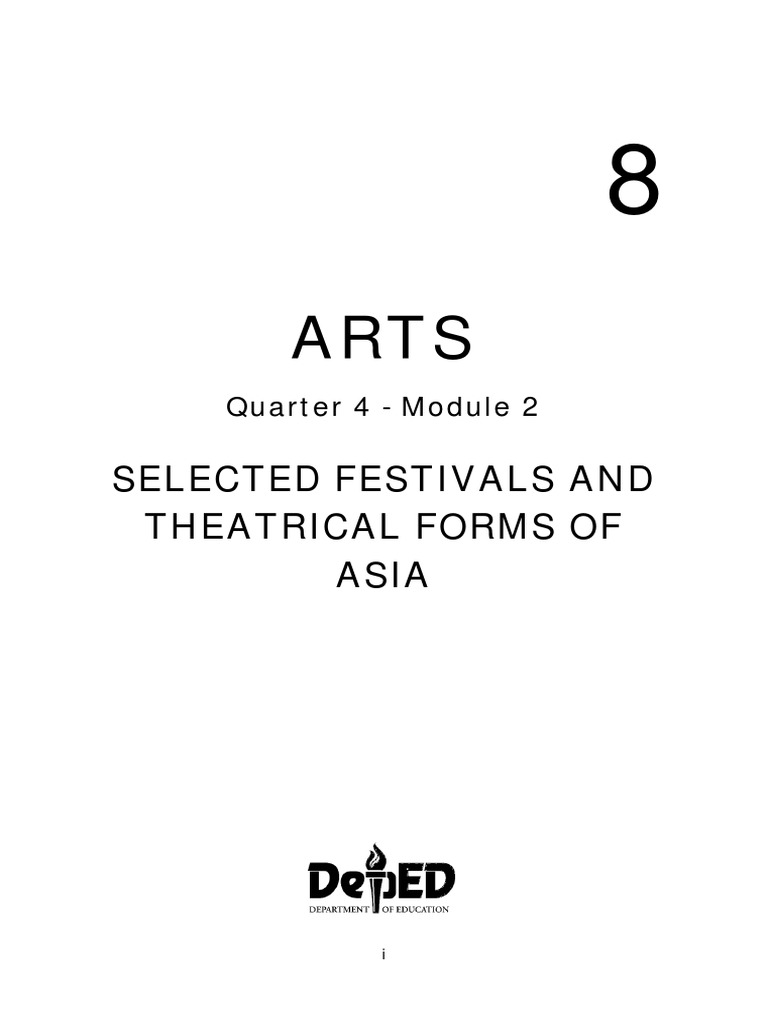 Arts 8-Q4-Module-2-Week2 | PDF | Performing Arts