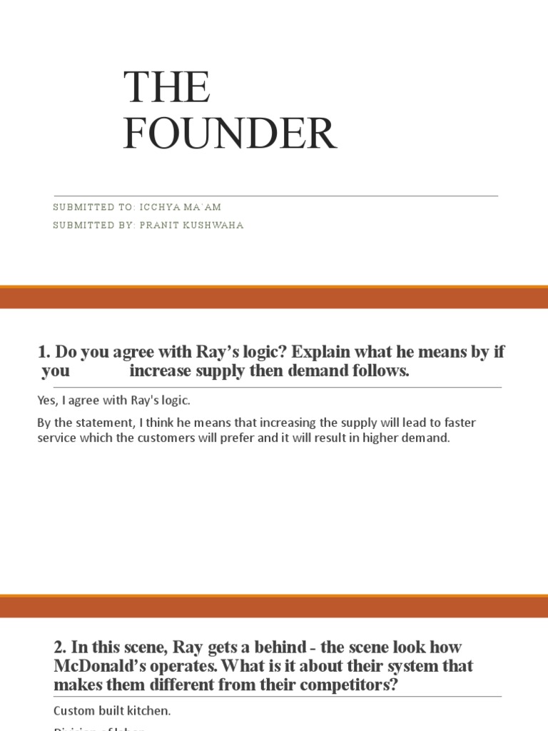 The Founder's Vision: Ray Kroc's McDonald's Empire and the Franchisees ...