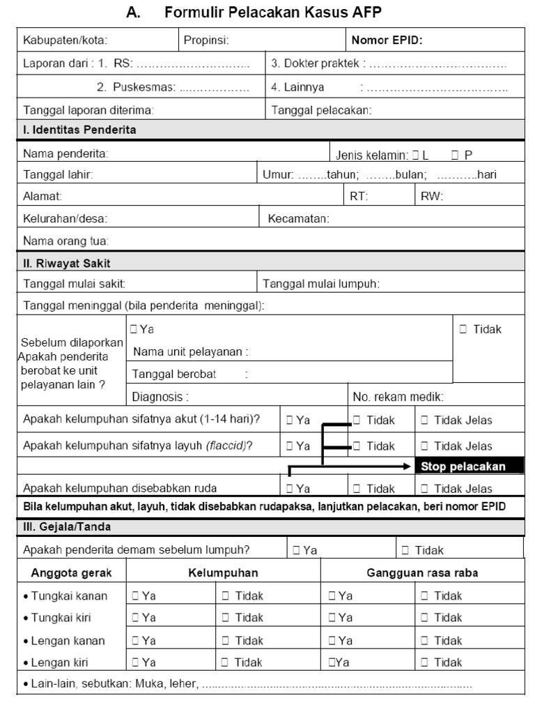 Fp1 (Form Afp) | PDF