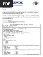 Survey Questionnaire | PDF | Learning | Distance Education