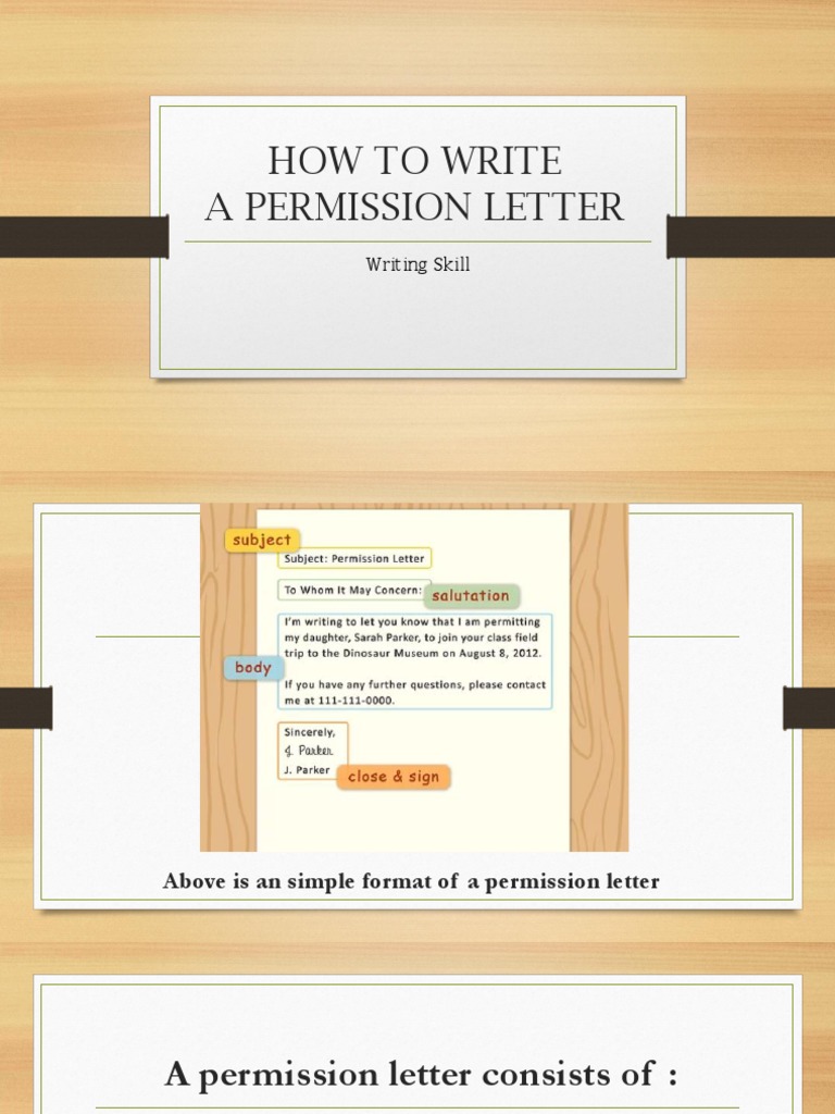 Permission Letter | PDF | Communication | Human Communication