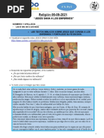 Lección 4 - Jesús Sana Al Hombre de La Mano Seca | PDF | Jesús | Oración