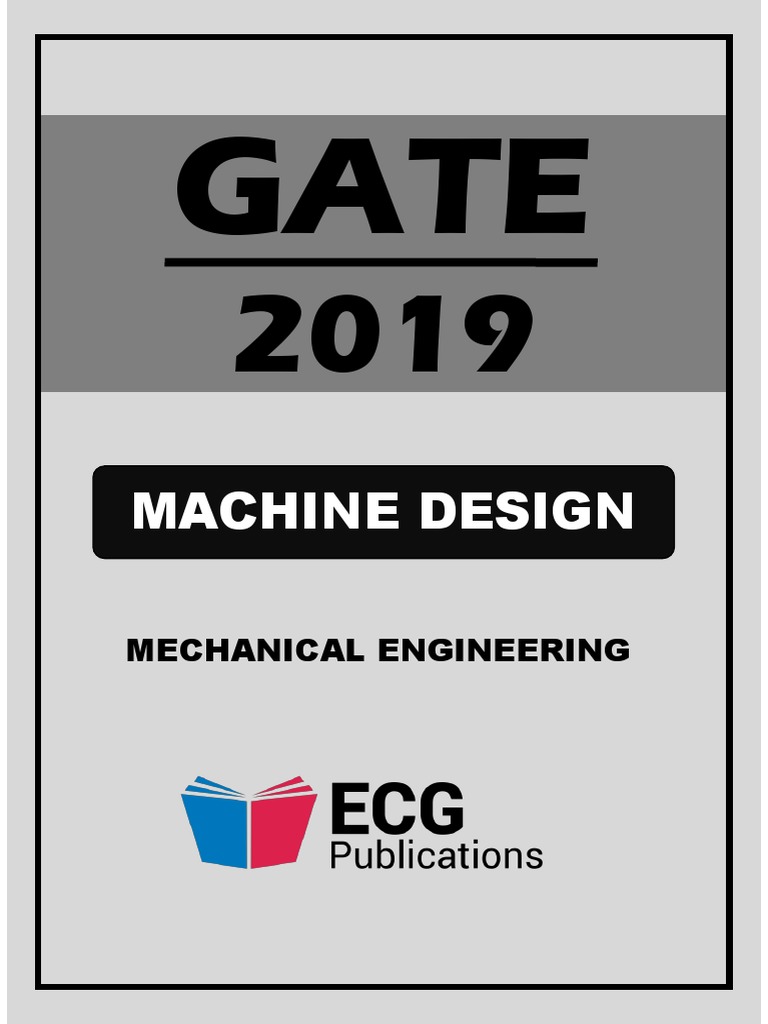 Machine Design GATE Book 2019 | PDF | Deformation (Engineering ...