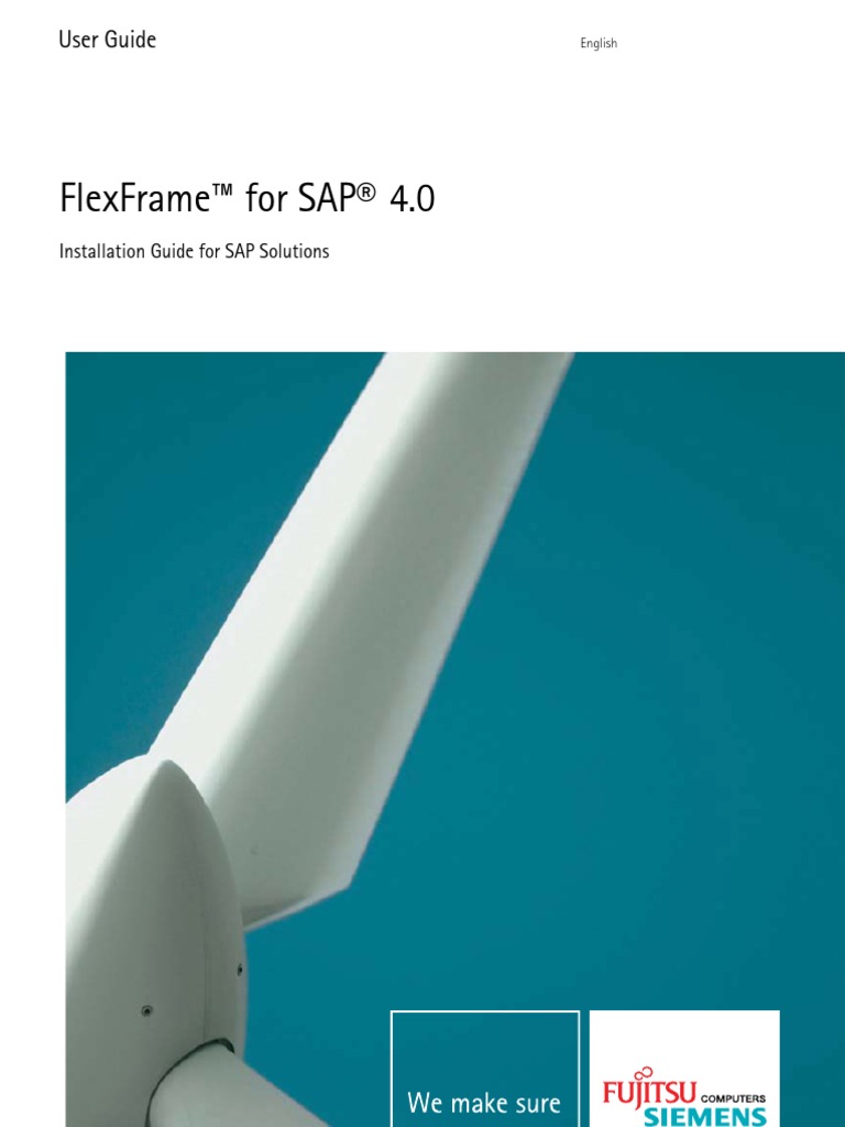 Flexframe Ff4s-Sap Install | PDF | Operating System | Sap Se