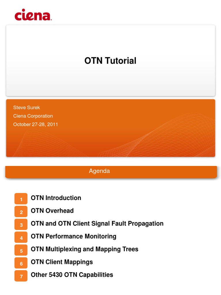 Ciena DWDM | PDF | Wavelength Division Multiplexing | Multiplexing