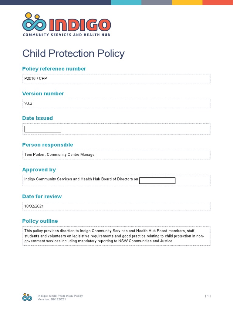 Appendix 3a - Child Protection Policy (1) - 1 | PDF | Child Protection ...
