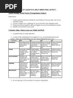 Radio Broadcast Rubrics | PDF | Broadcasting | Communication