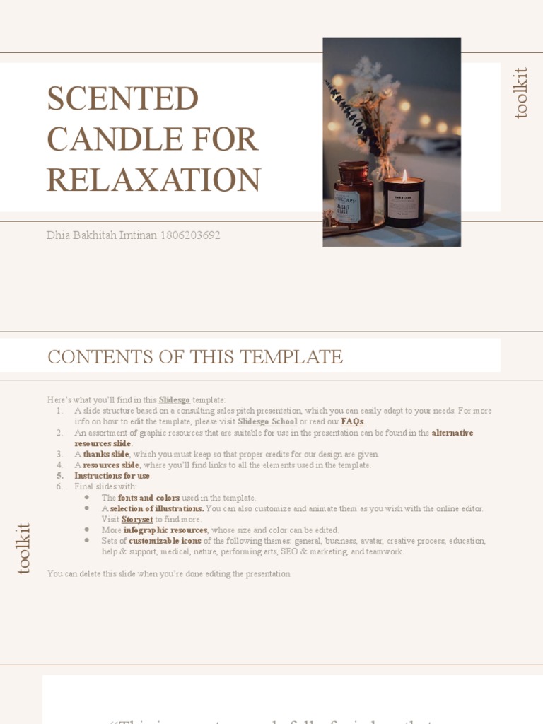 Scented Candle Pdf