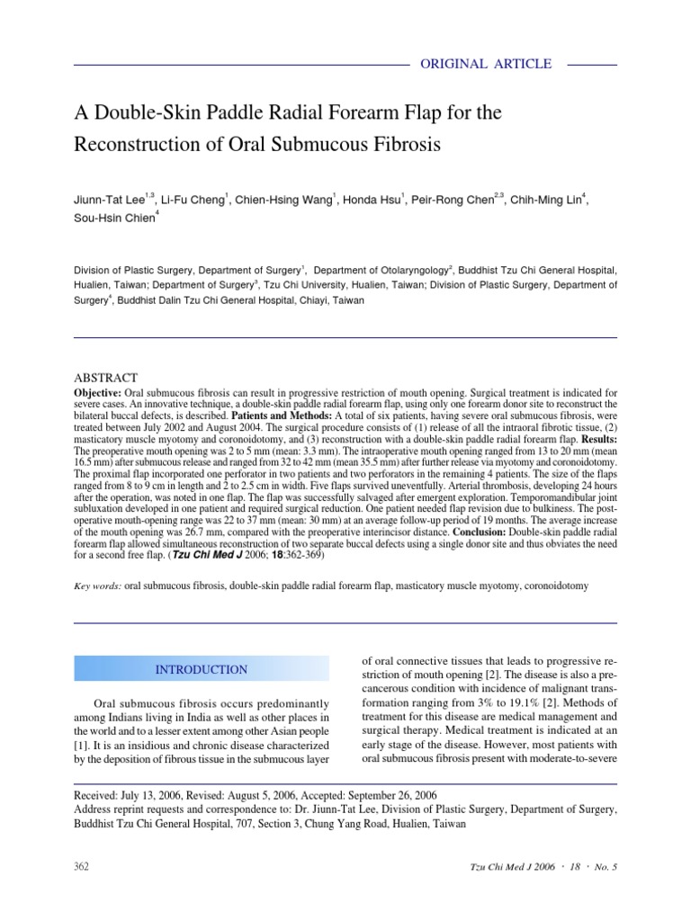 Double-Skin Paddle Radial | PDF | Surgery | Anatomical Terms Of Location