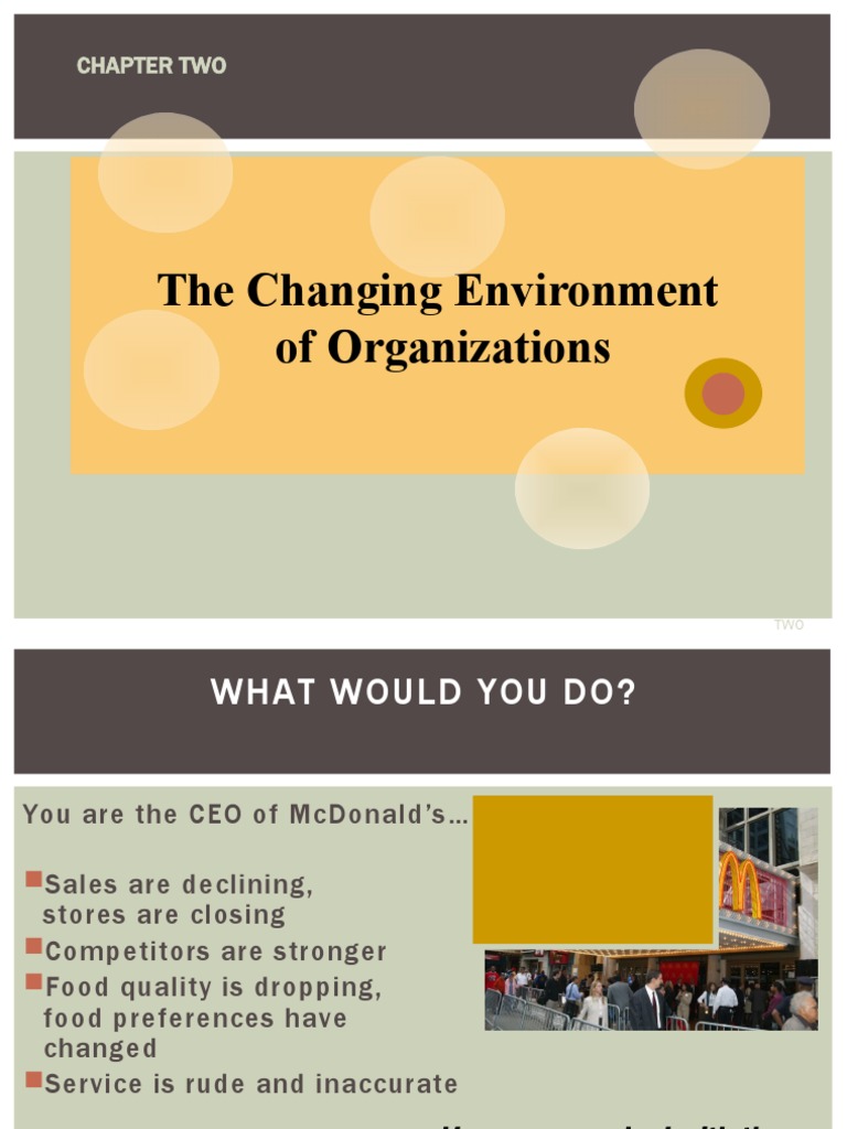 CHAPTER2 The Changing Environment of Organizations | PDF | Employment ...