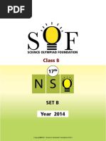 Imo Sample Paper Class-1 | PDF | Reason | Mathematics