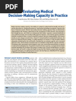 VCAT Medical Report Template | PDF | Informed Consent | Decision Making